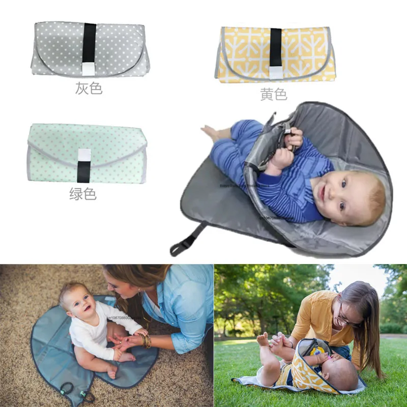 3-in-1-Multifuctional-Baby-Changing-Mat-Waterproof-Diaper-Changing-Pads ...