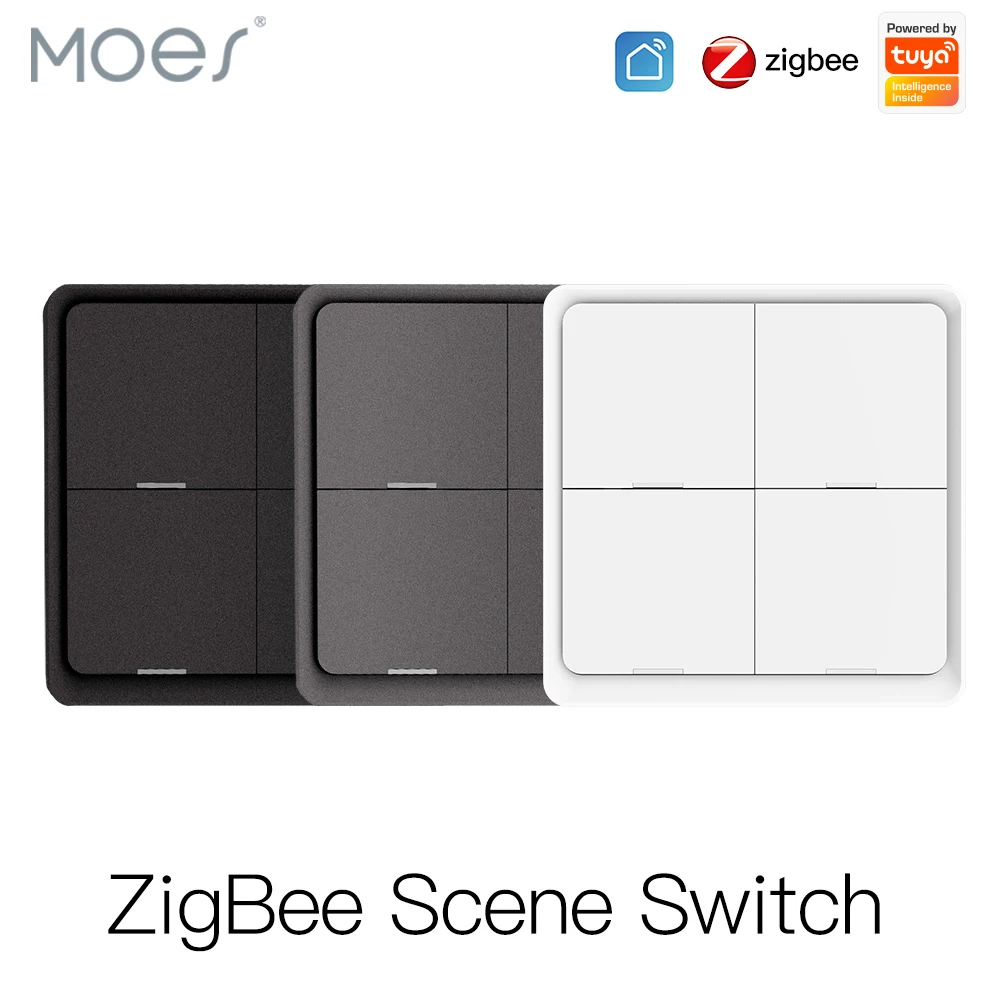 Automation Control Button | Tuya Zigbee Scene Switch | Zigbee Scene ...