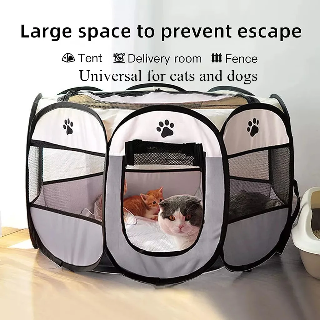 Portable Foldable Outdoor DogTent dog House Portable Folding Travel Pet ...