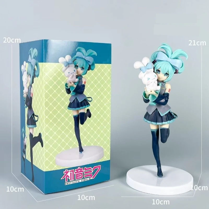 Sanrio-Miniso-20cm-Anime-Hatsune-Miku-X-Cinnamoroll-Figure-Anime ...