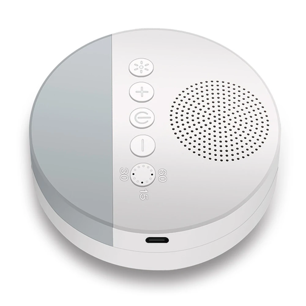 White-Noise-Sleep-Machine-Built-in-6-Soothing-Sound-Soft-Breath-Light ...