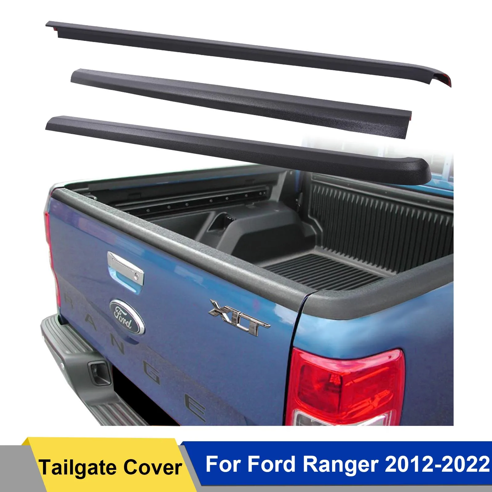 Load-Bed-Rail-Caps-Tailgate-Protector-for-Ford-Ranger-2012-2022-Raptor ...