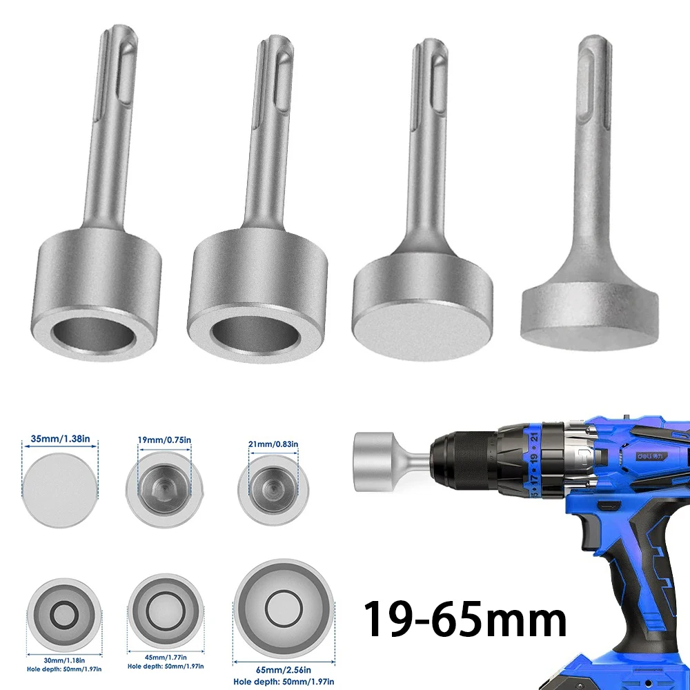 6-Size-SDS-Ground-Rod-Driver-Steel-Drill-Bit-Driver-Wear-Resistant ...