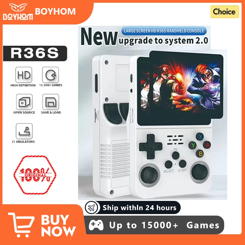 128GB-R36S-Retro-Handheld-Game-Console-Open-System-3-5-Inch-IPS-Screen ...