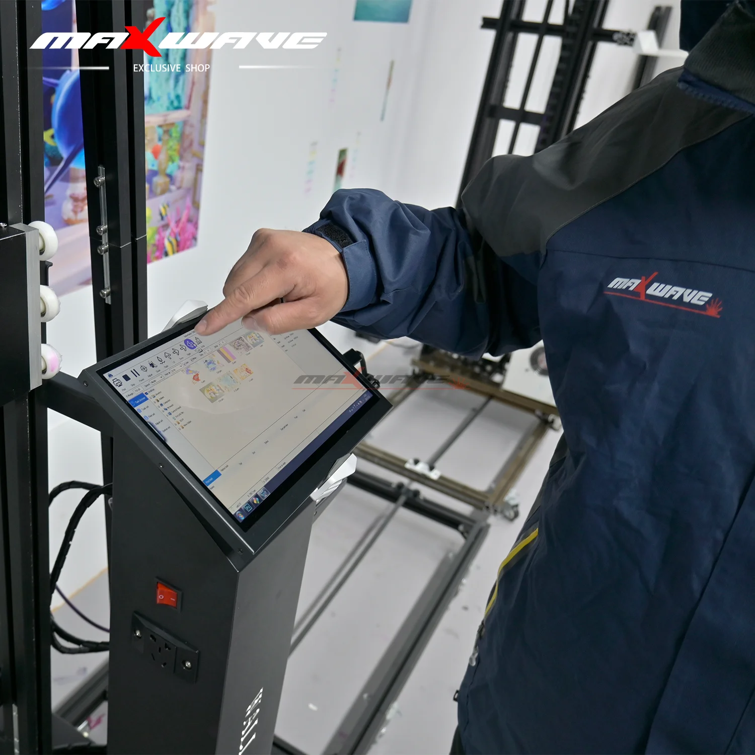 MAXWAVE-Vertical-Wall-Printer-3D-Mural-Inkjet-Colorful-UV-Ink-DX10-DX7 ...