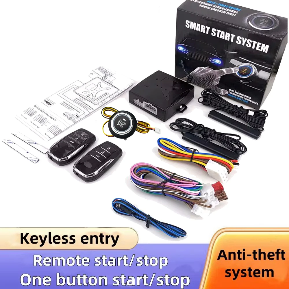 Car-Alarm-keyless-entry-start-Systems-Remote-Central-Door-Lock-Keyless ...