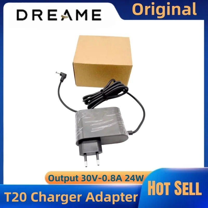 Genuine EU Plug Charging Adapter – Compatible with Dreame V9, V10, V11 ...
