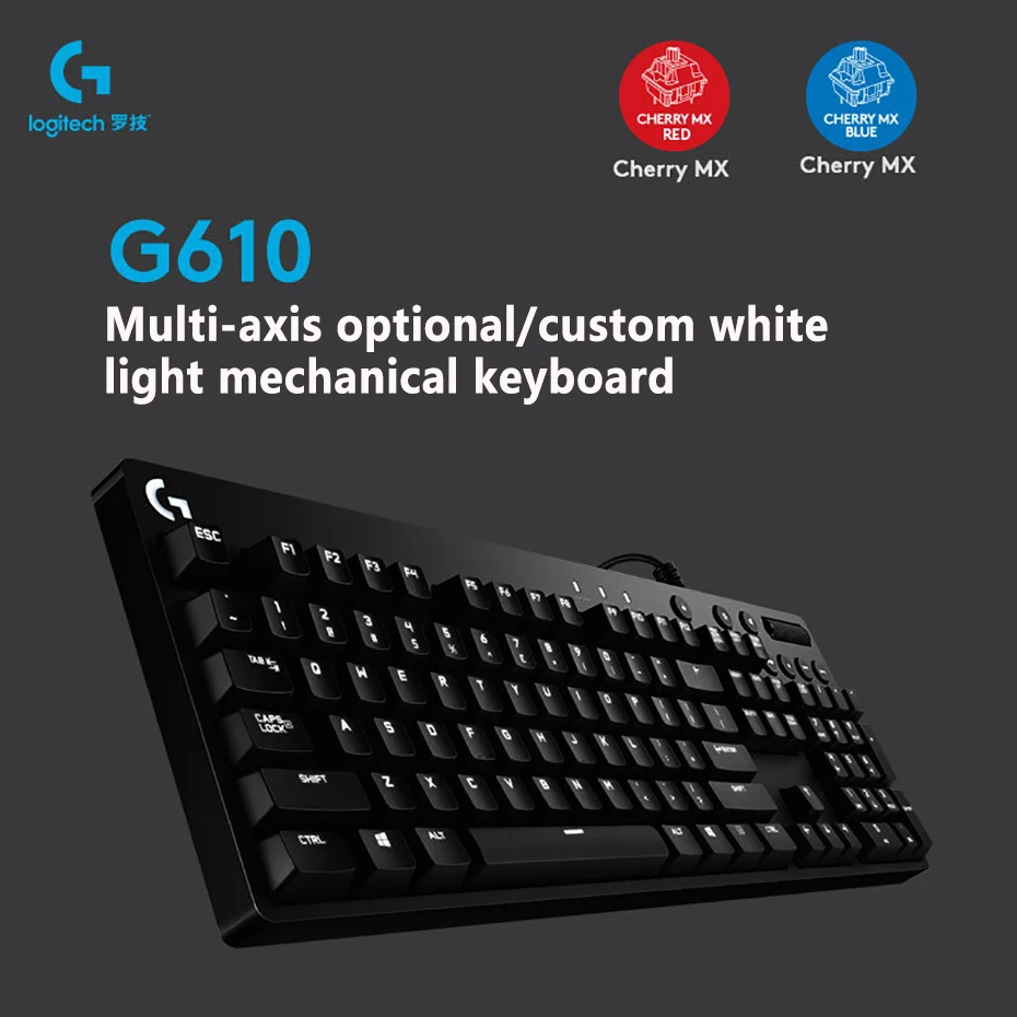 Logitech-G610-MX-Shaft-Wired-Gaming-Mechanical-Keyboard-Red-Blue-shaft ...