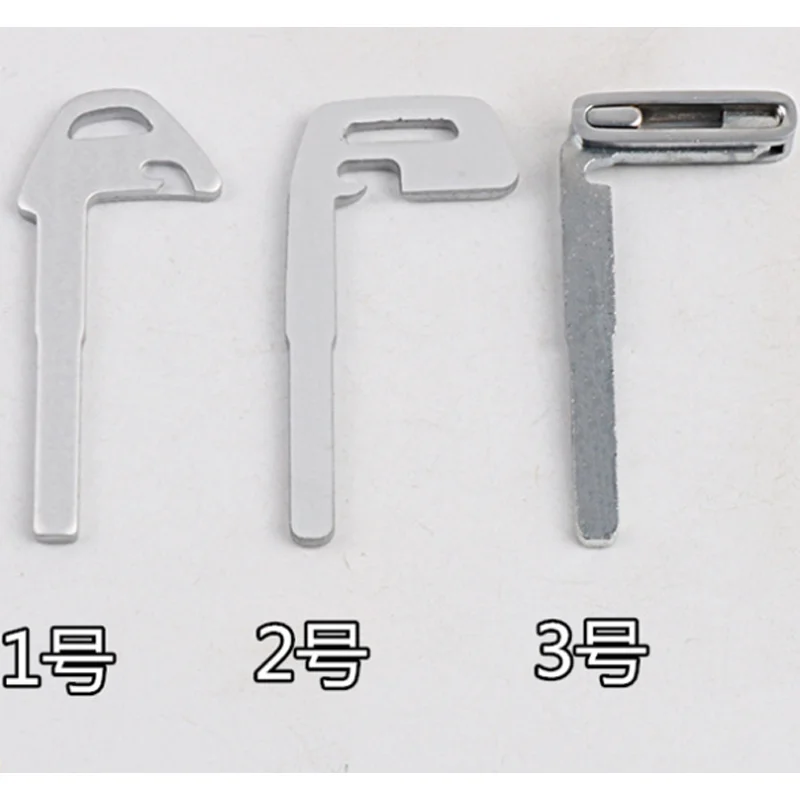 5PCS Uncut Smart Remote Metal Key Blade Emergency Key HU101 for VOLVO ...