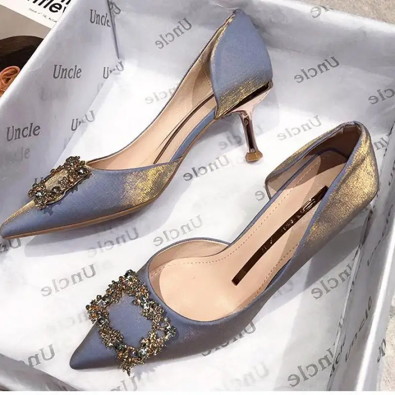 Chaussures-de-mari-e-pour-femmes-escarpins-de-mariage-imitation-soie ...