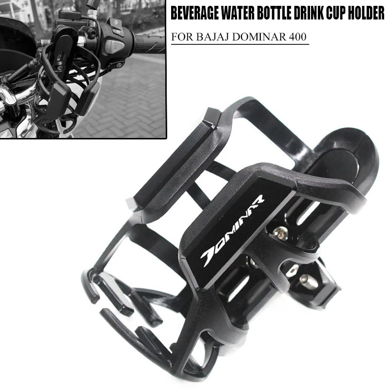 CNC Beverage Water Bottle Holder for Bajaj Dominar 400, Acessórios para ...