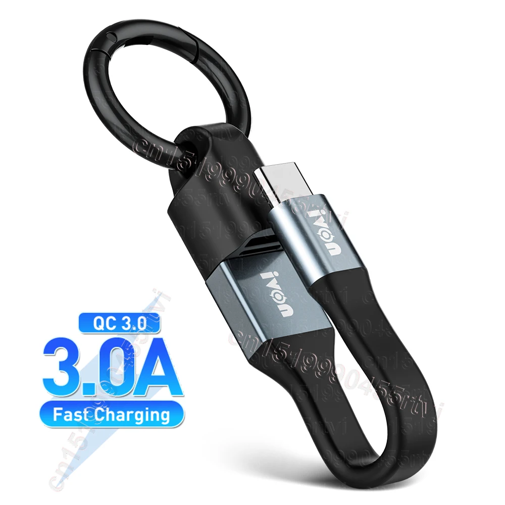 Mini-Keychain-Portable-USB-Data-Cable-for-iPhone-14-3A-Fast-Charging ...