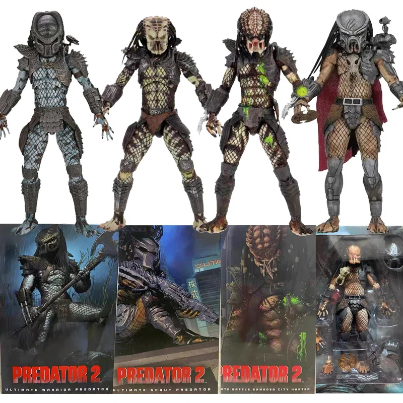 NECA Predator Shaman Ahab Ultimate Scout Warrior Predator Battle ...