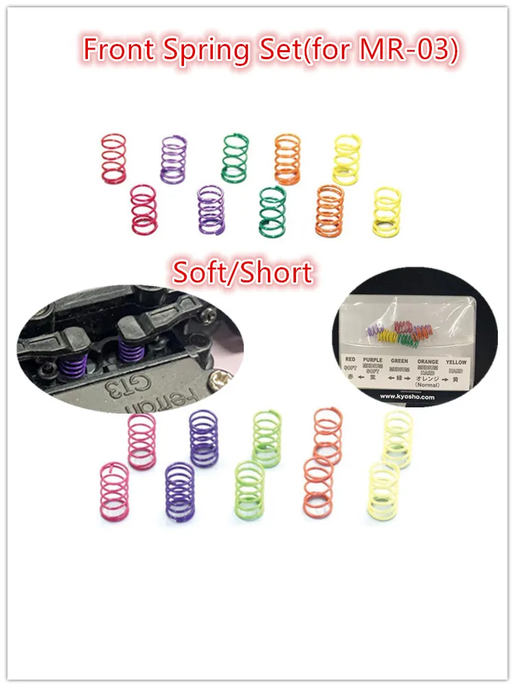 KYOSHO MINI Z Front Spring Set(for MR 03) MZW401/Soft Short MZW423 ...