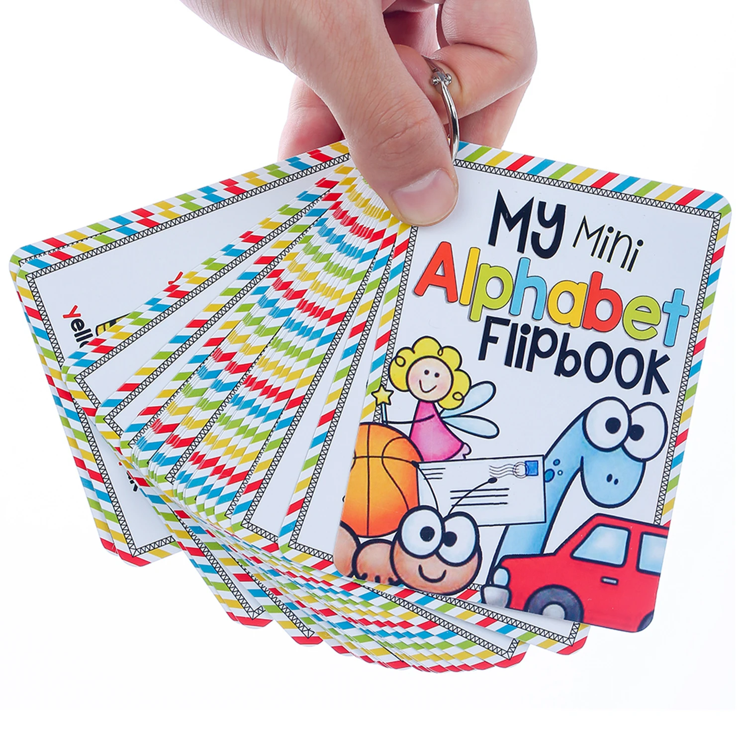 26-Letters-Alphabet-English-Phonics-Pocket-Cards-Baby-Montessori ...
