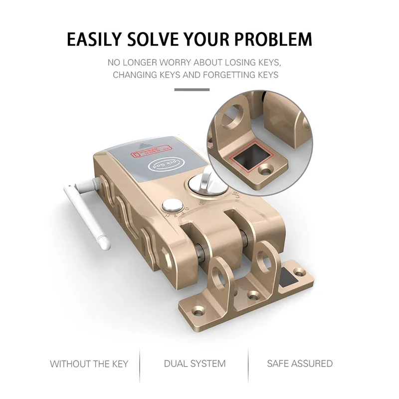 Tuya/TTlock Smart Lock APP Control Remote control Door Lock Electronic ...