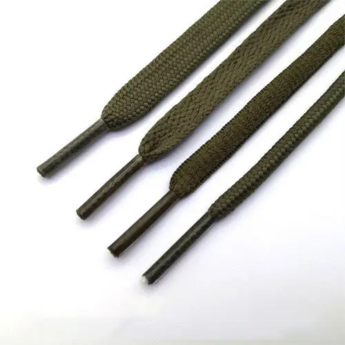 Army-green-rope-flat-round-canvas-cricket-sport-running-mountaineering ...