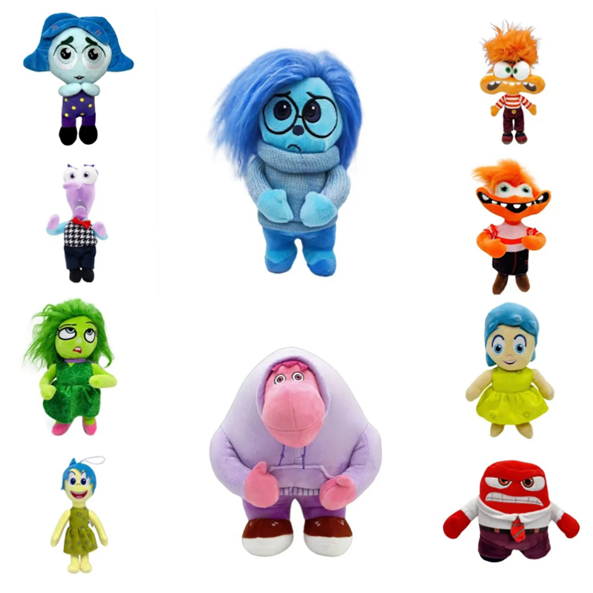 Brains-2-Cartoon-Plush-Toys-Sad-Happy-Sad-Angry-Disgusting-Afraid-Cute ...