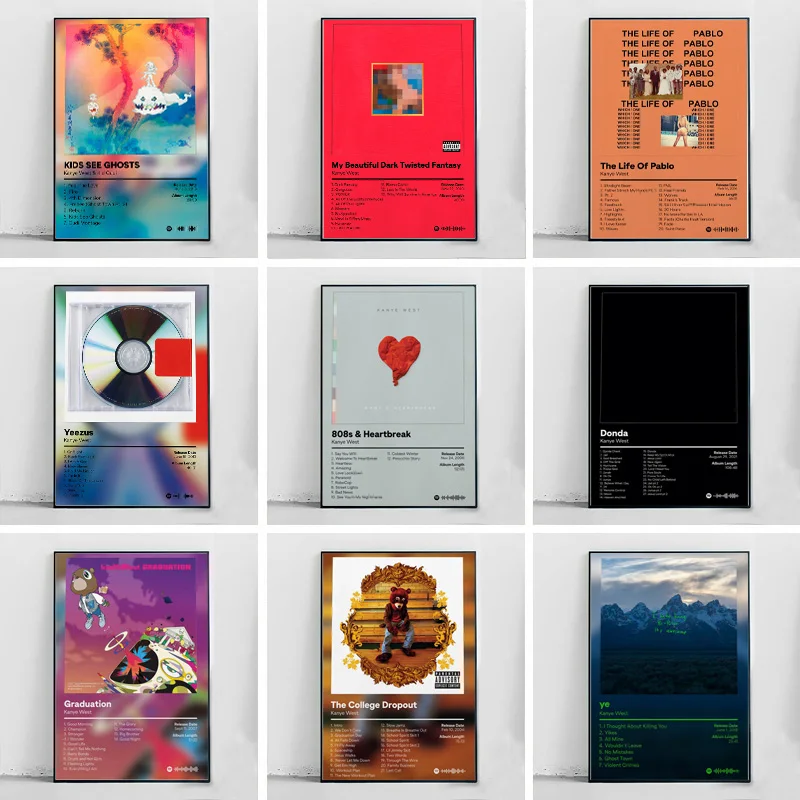 Kanye West Album Poster