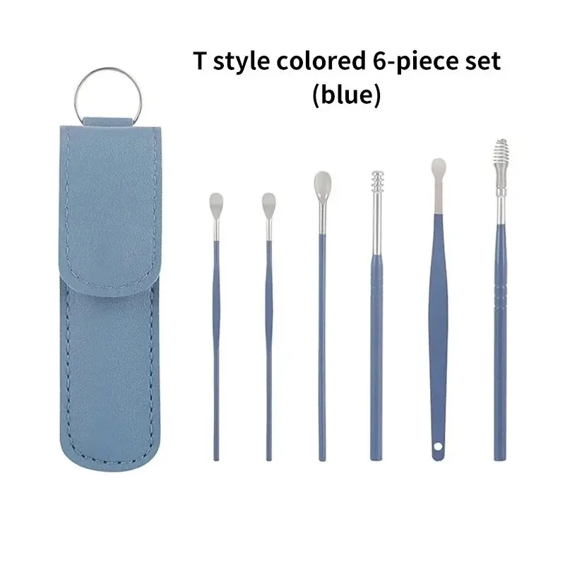 6-piece-Set-Spiral-Spring-Ear-Spoon-Ear-Cleaning-Tool-Kit-Home-Use ...