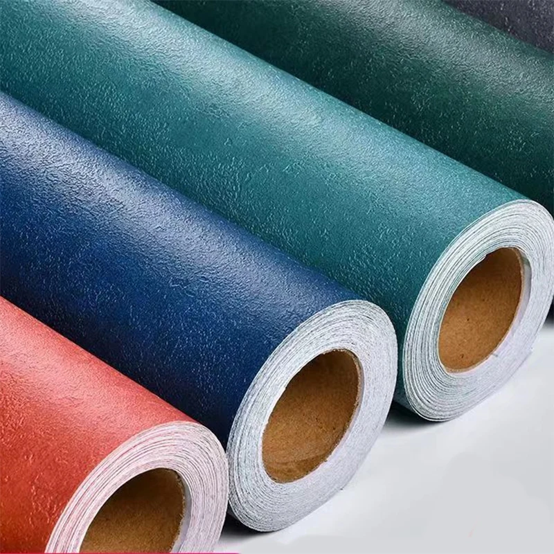 Thickened-Taterproof-Self-adhesive-Wallpaper-Simple-Solid-Color-Home ...