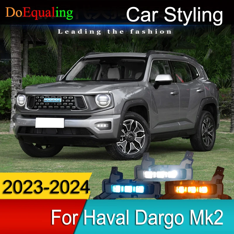 For-Haval-Dargo-Mk2-Big-Dog-2023-2024-Car-Daytime-Running-Lights ...
