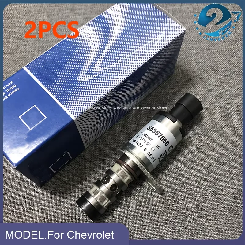 2PCS Camshaft Position Solenoid Valve OEM 55567050 For Chevrolet Aveo ...