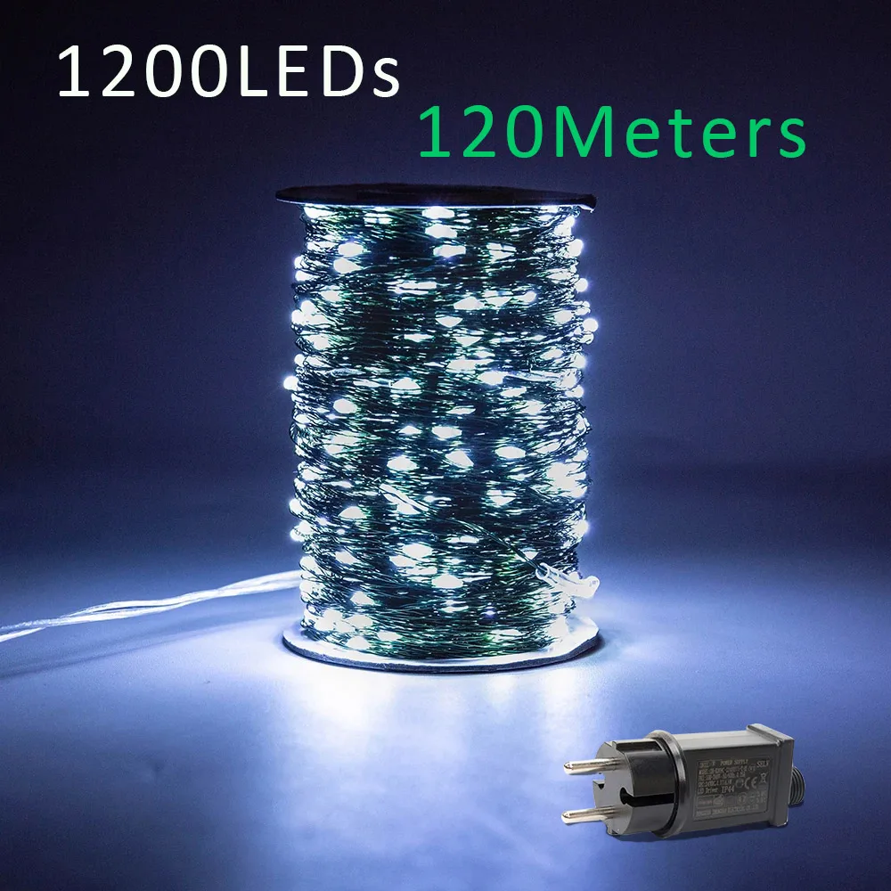 Imperme-vel-LED-String-Lights-para-Decora-o-Fada-de-Natal-Decora-o-ao ...