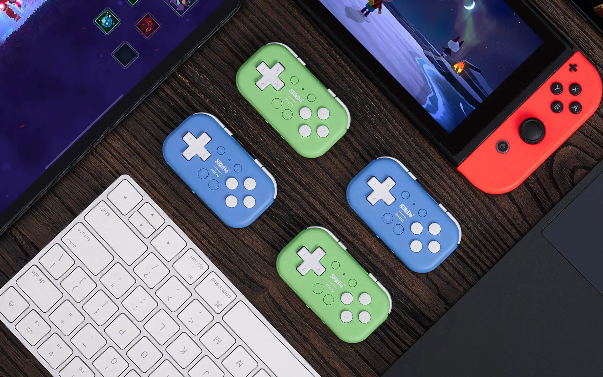 8BITDO 8bitdo-mando Micro Bluetooth mini de bolsillo admite modo de teclado | falabella.com