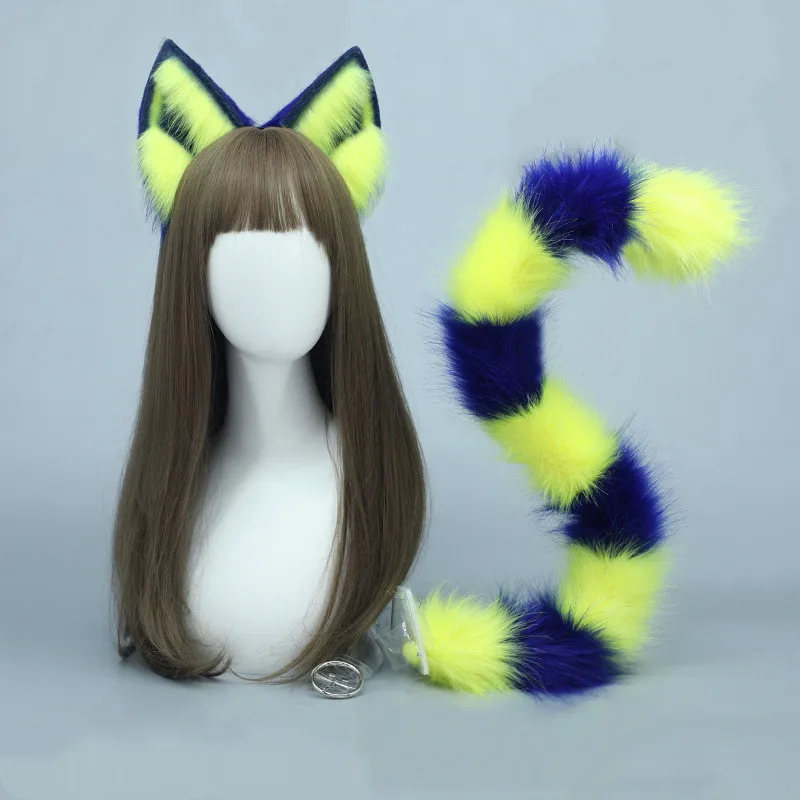 Ankha-Cat-Cosplay-Props-Ear-Tail-Animal-Headband-Lolita-Accessories ...