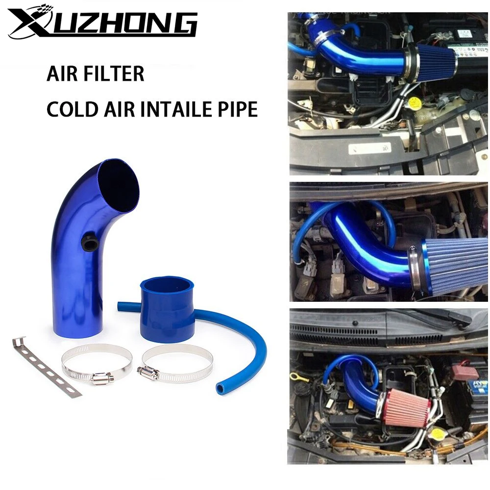 Universal-Automobile-Car-Racing-Aluminum-3-76mm-Air-Intake-System-Turbo ...