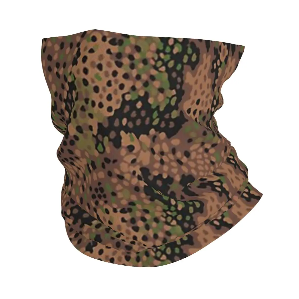 Pea Dot Camo Military Bandana Neck Gaiter Printed Mask Scarf Multi-use ...