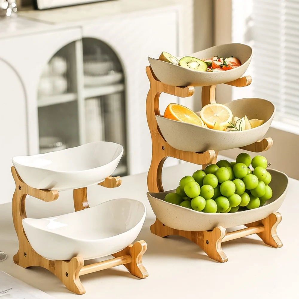 Household Table Plates Dinnerware Kitchen Fruit Bowl with Floors ...