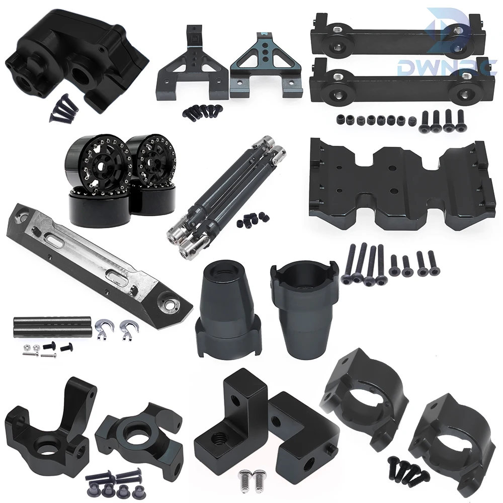 DWNRC-Steering-Cup-C-Seat-Bumper-Plate-Frame-Mount-Center-Drive-Shaft ...