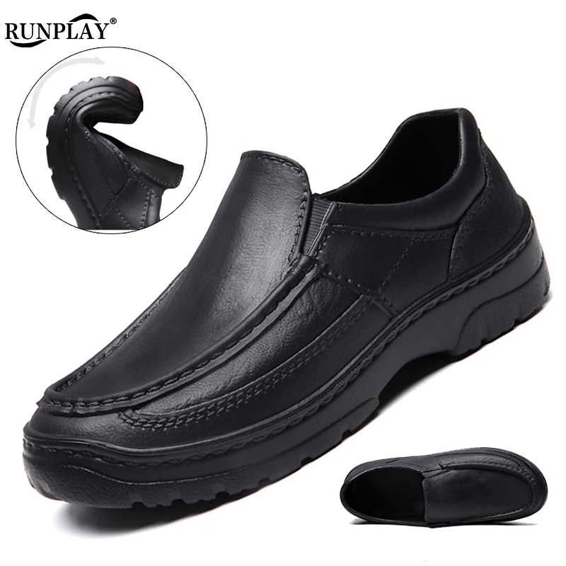 Men Women Chef Shoes Casual Loafers Waterproof Oil proof Kitchen Work ...