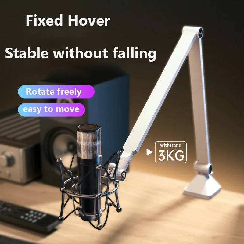 Adjustable-Microphone-Stand-Suspension-Boom-Scissor-Arm-Stands-for ...