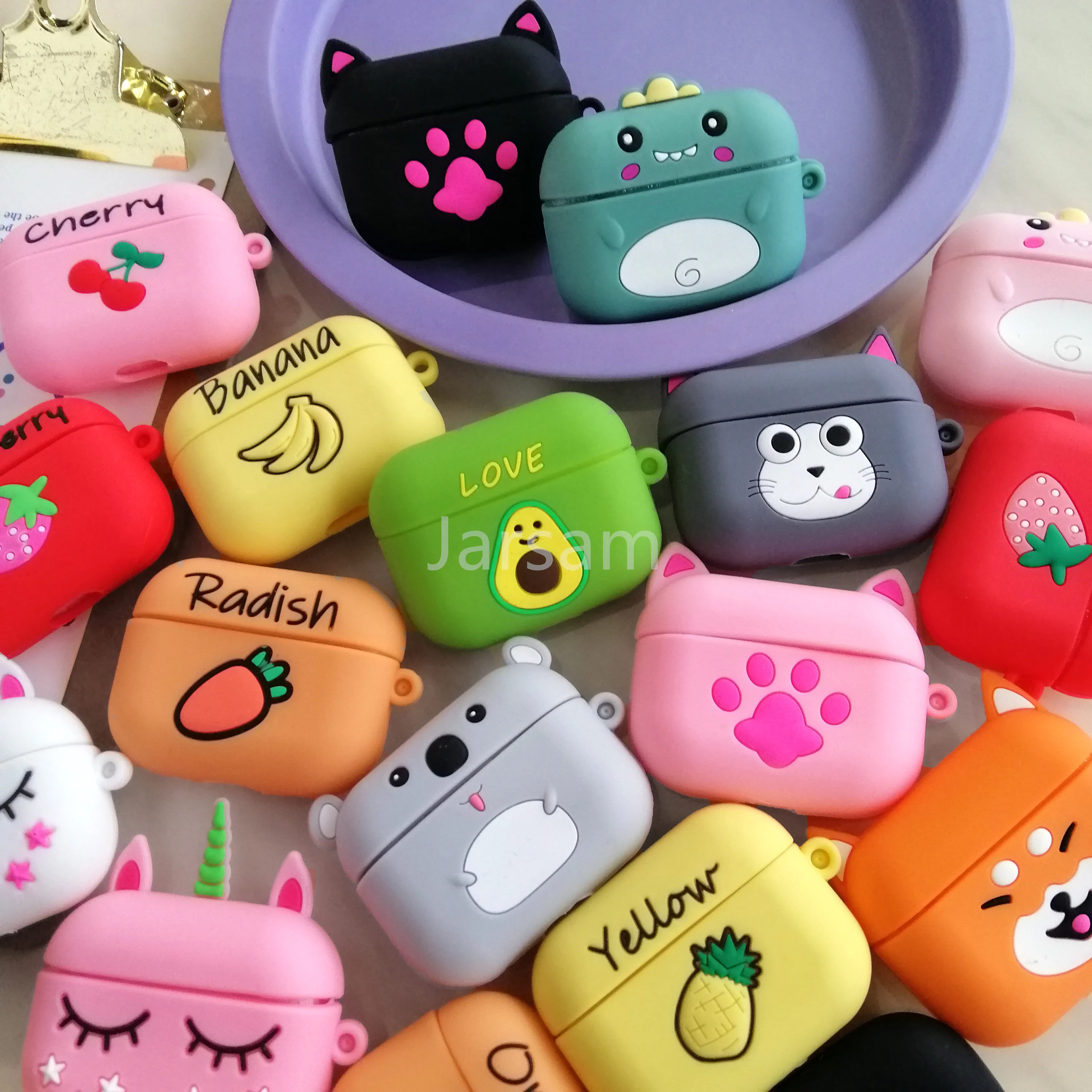Cute-Cartoon-Silicone-Cover-Case-For-Airpods-Pro-Case-2022-for-airpod-2 ...