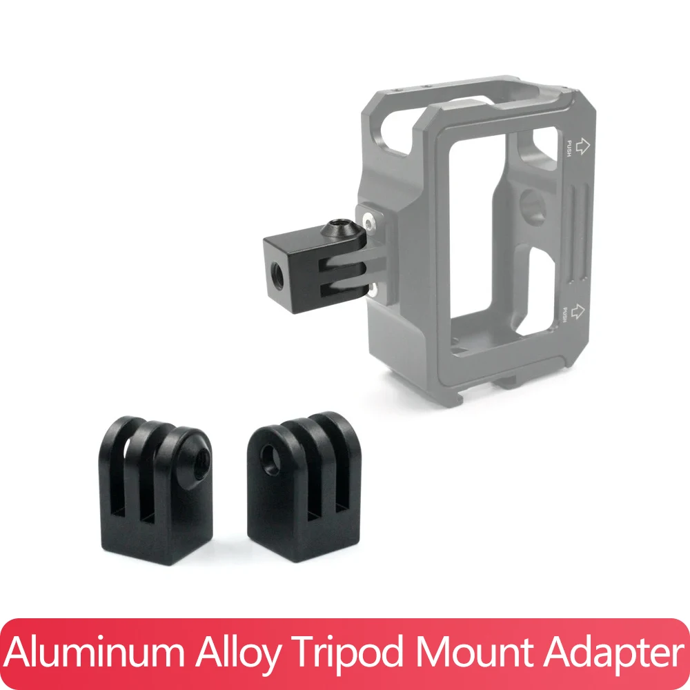 For-GoPro-Hero-12-11-Aluminum-Alloy-Tripod-Mini-Mount-Adapter-1-4-Screw ...