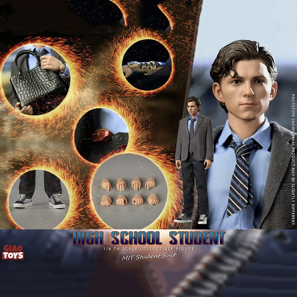 GIAO TOYS G001 1/6 Scale High School Student MIT Dutch Younger Student ...