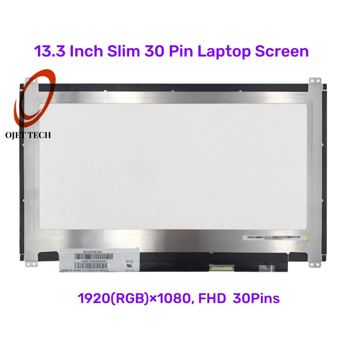 Pantalla-para-port-til-de-13-3-pulgadas-NV133FHM-N42-delgada-de-30 ...