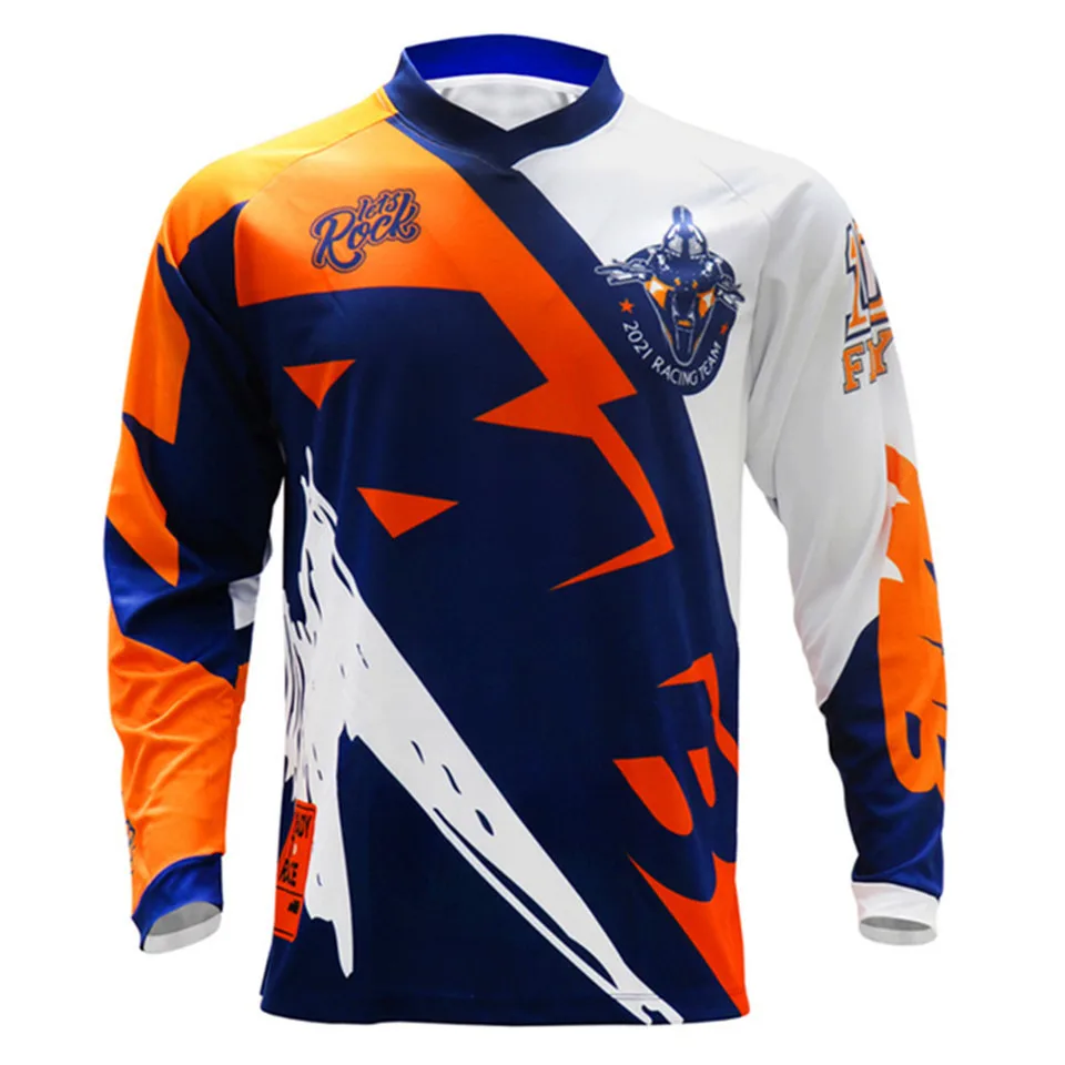 MTB Mountainbike Kleidung Enduro Offroad Langarm Downhill Jersey ...