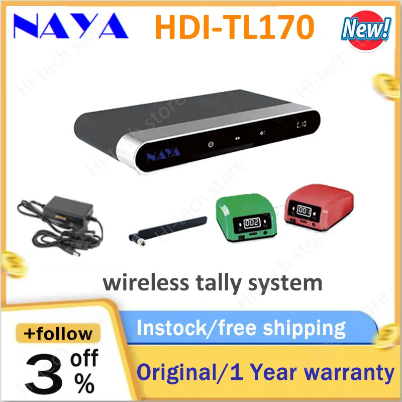Naya-HDI-TL170-wireless-tally-system-Tally-light-2000m-transmission ...