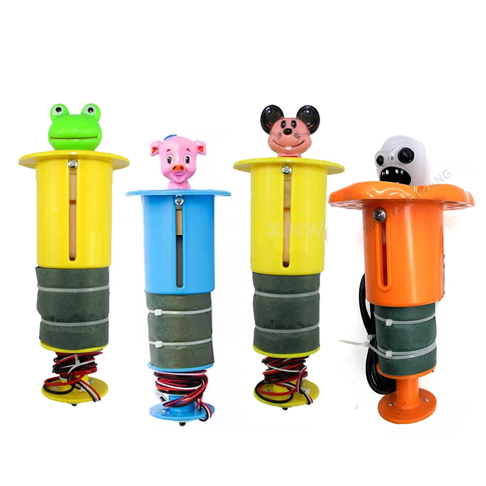 Cartoon Mouse Head Frog Pig Plastic Cylinder Cockroach For Whack a Mole ...