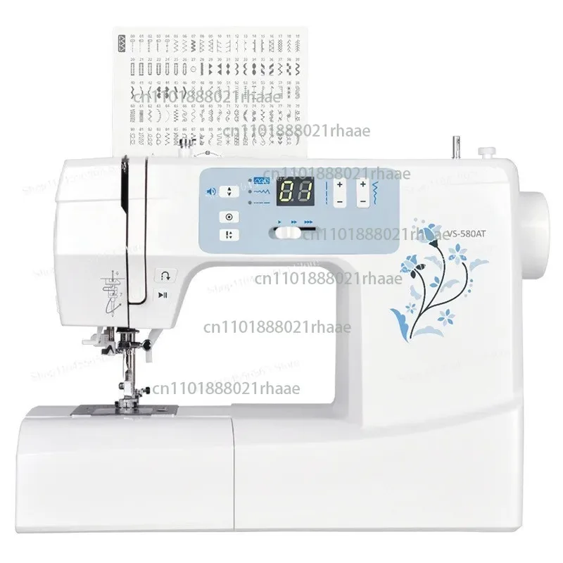 VS-580AT Electronic Home Sewing Machine Patchwork with edge locking ...