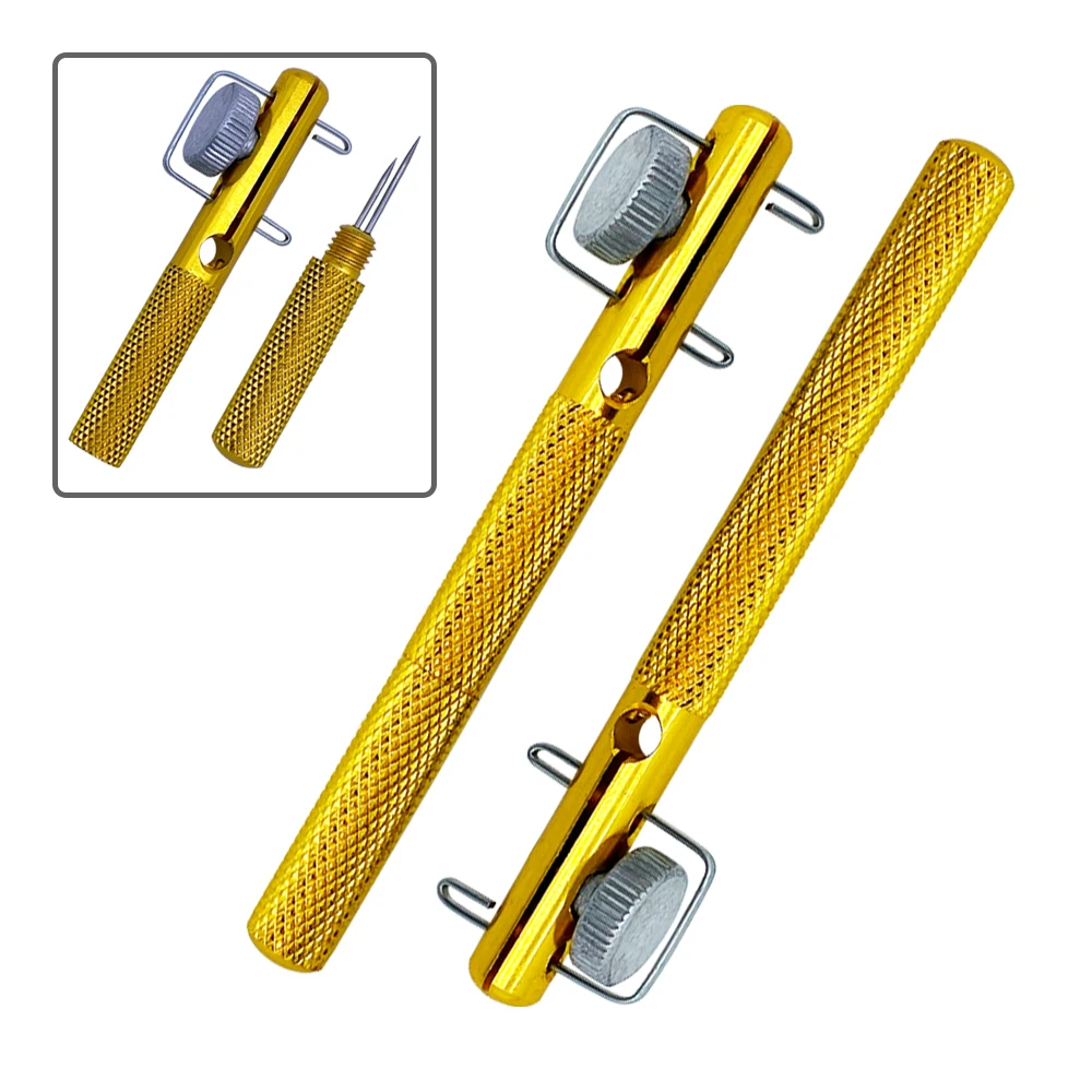 Metal hook binding device fishhook Manual hook binding device dual ...