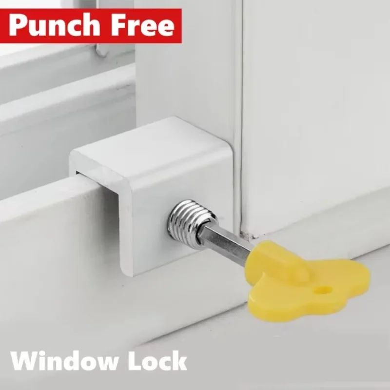Window-Latch-Stopper-Fixed-with-Buckle-Aluminum-Alloy-Screen-Sliding ...