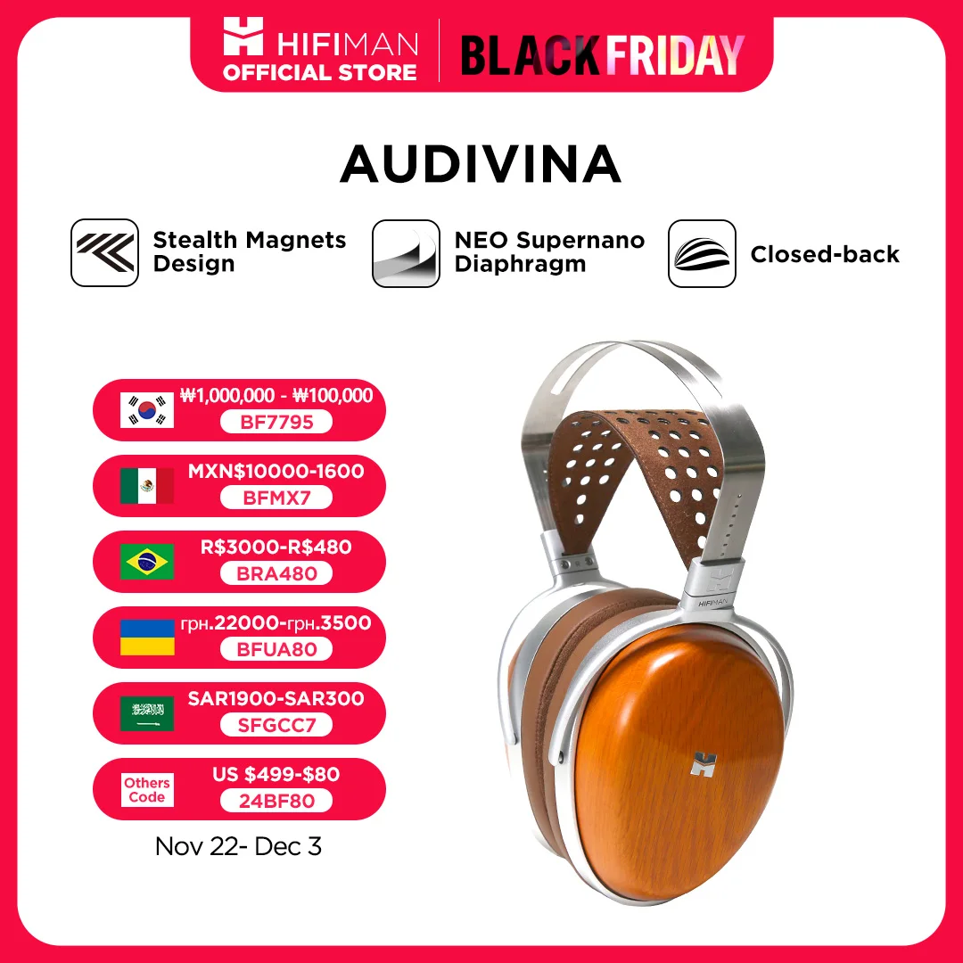 HIFIMAN-auriculares-de-estudio-aud-fonos-planos-con-espalda-cerrada ...