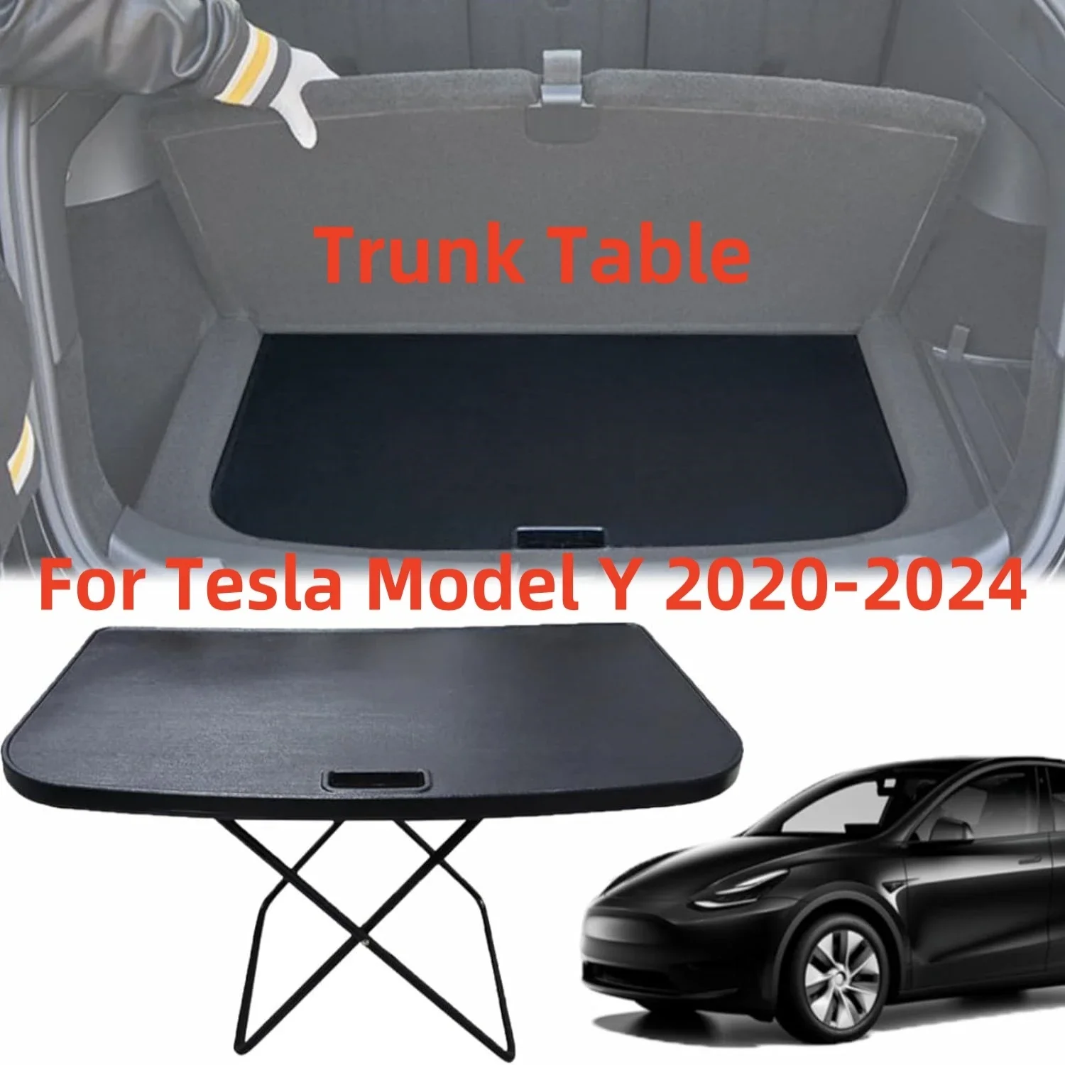 Foldable-Camping-Table-for-Tesla-Model-Y-2020-2024-Fits-Rear-Trunk ...
