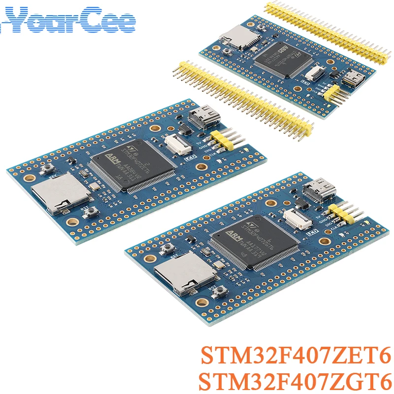 Stm32f407zet6-stm32f407zgt6-m4-stm32f4-stm32-f407-kernarm-lernsystem-entwicklungs-board-modul ...