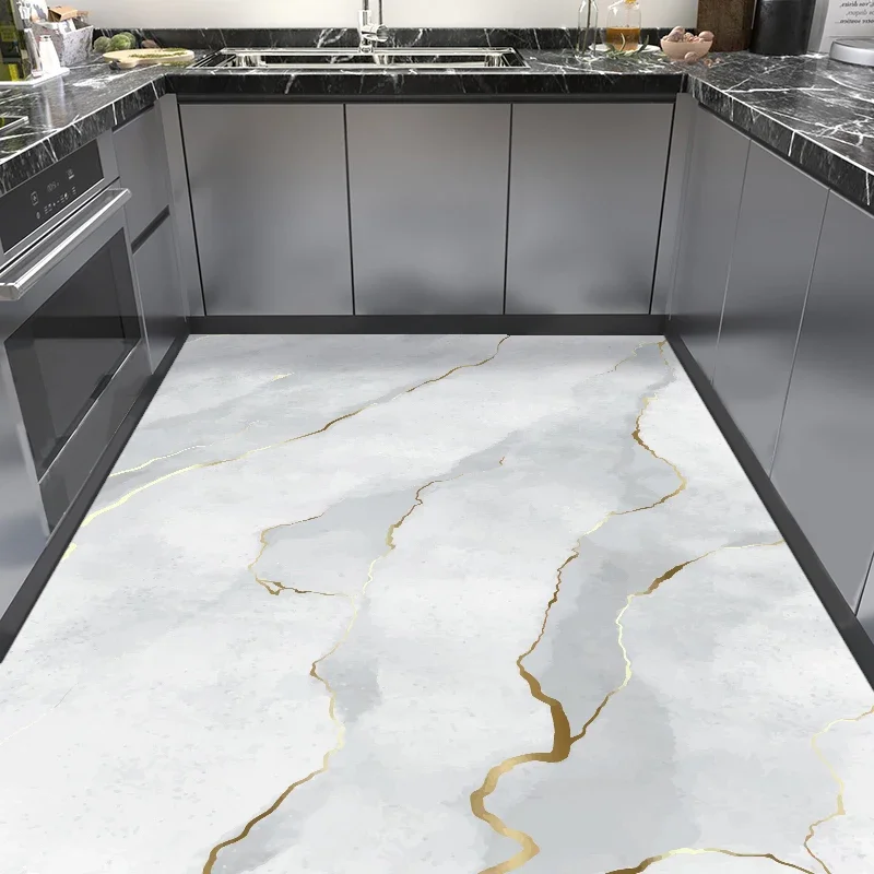 Kitchen-Floor-Mat-Pvc-Waterproof-Rug-Marbling-Leather-Mats-Big-Size ...